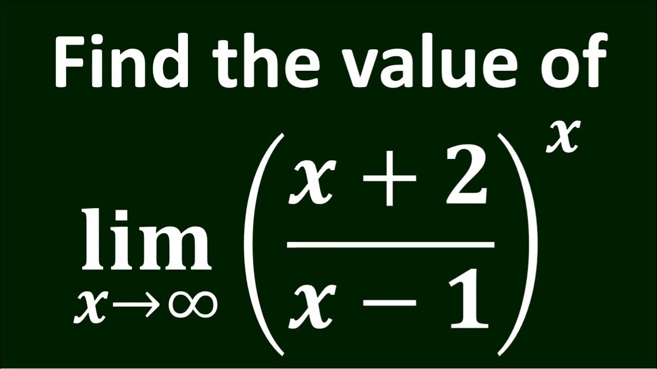 limit-of-x-2-x-1-x-as-x-approaches-infinity-youtube