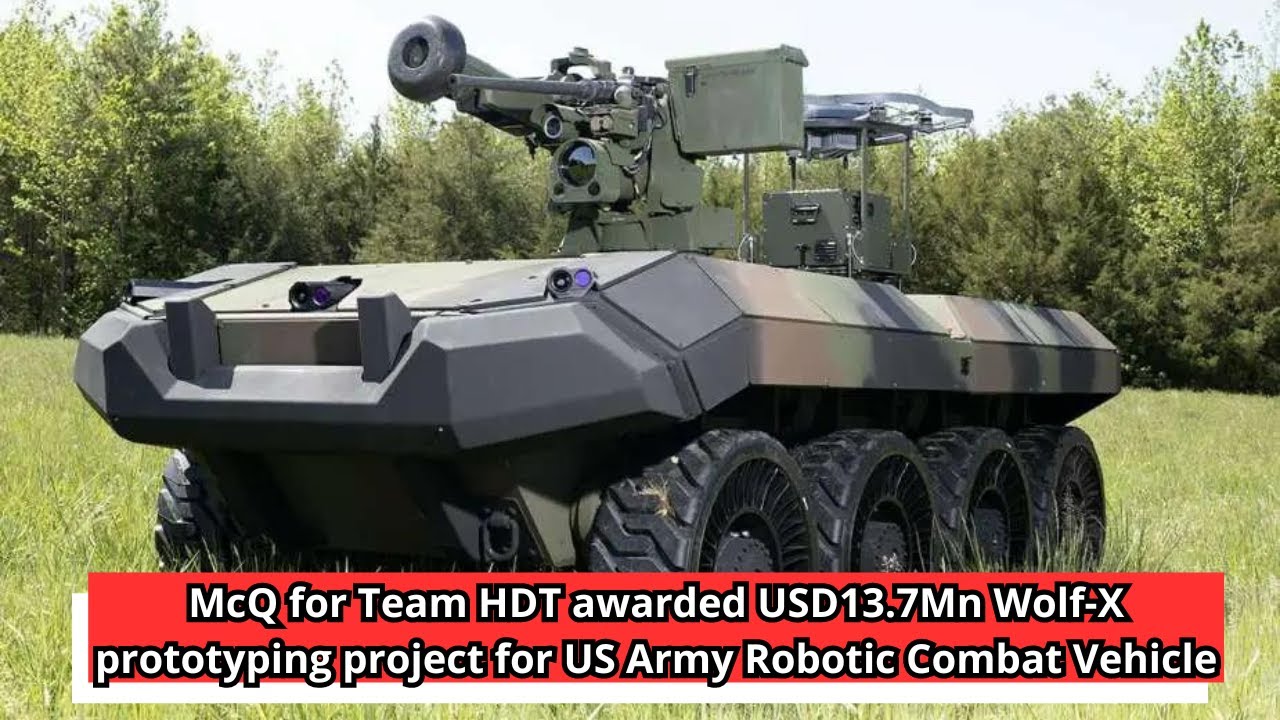 McQ for Team HDT awarded USD13 7Mn Wolf X prototyping project for US ...