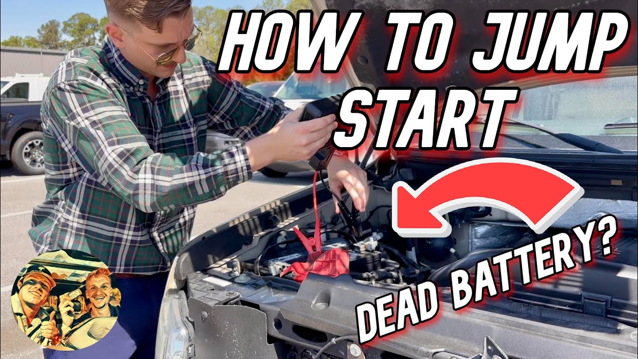 HOW TO JUMP START A CAR | DEAD BATTERY? EASY STEP-BY-STEP GUIDE! - YouTube