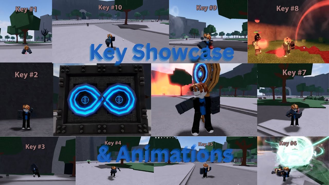 The Strongest Battlegrounds: Keys & Animations Showcase - YouTube