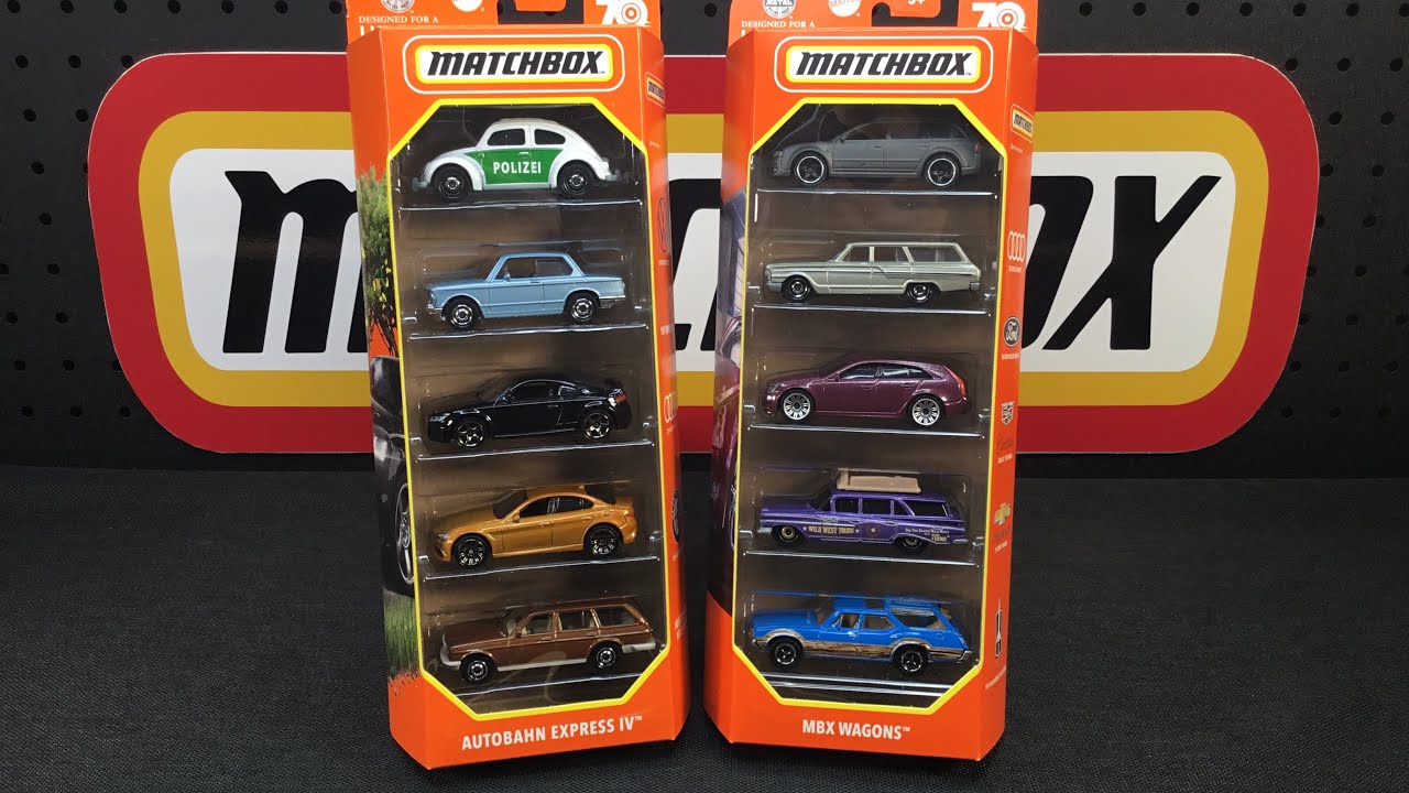 Matchbox 2023 5 Packs. Autobahn Express IV, MBX Wagons. - YouTube