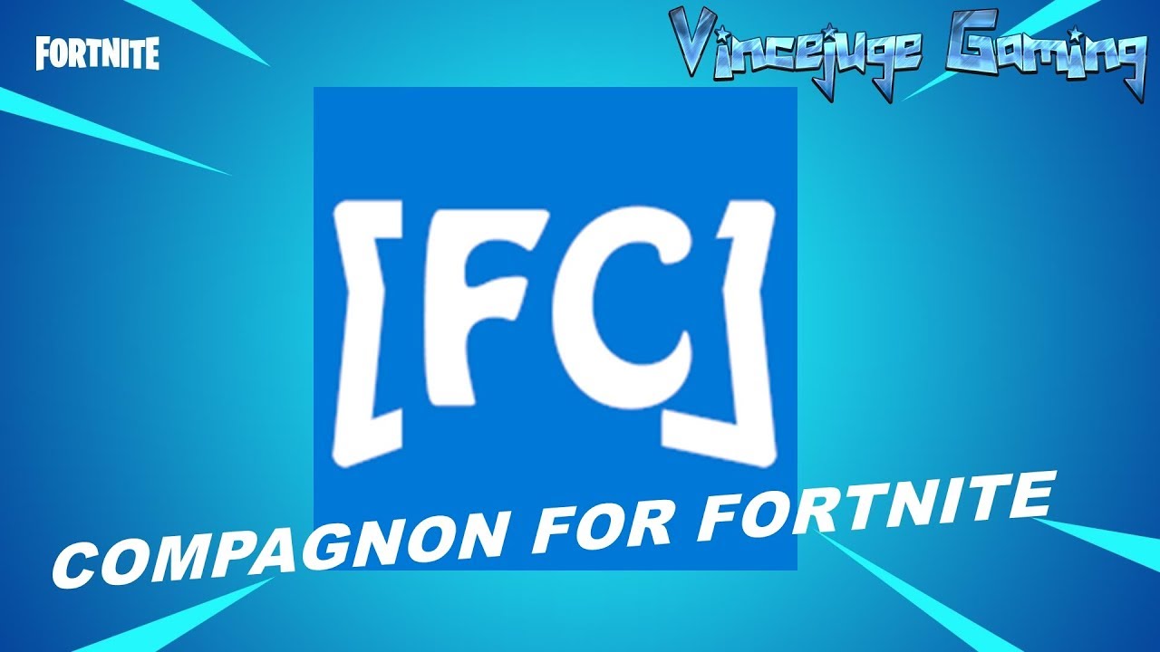 FORTNITE PRESENTATION APPLICATION COMPANION FOR FORTNITE - YouTube