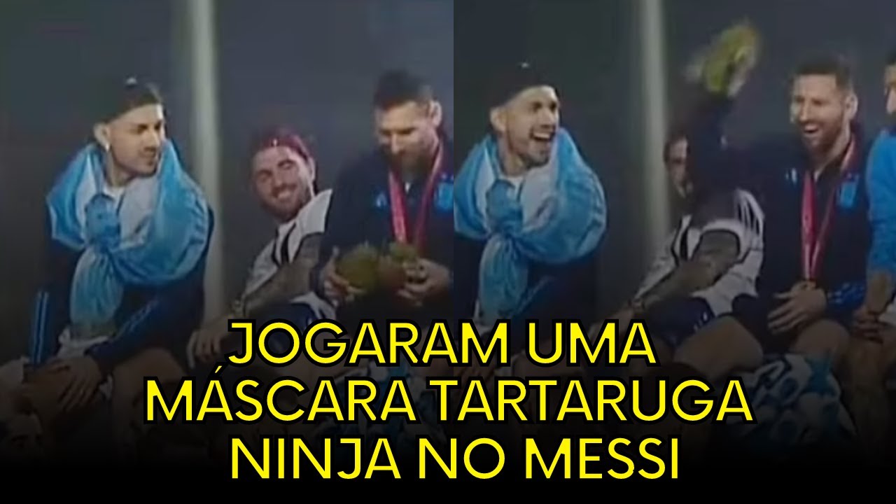 TORCIDA JOGA MÁSCARA ZUANDO MBAPPE E MESSI DA MUITA RISADA - YouTube