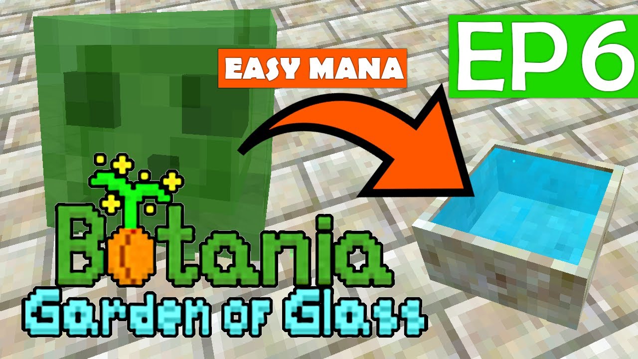 Botania: Garden Of Glass [1.16.5] - Ep6: Easy Mana Slime Farm - YouTube