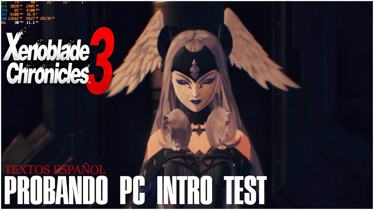 PROBANDO XENOBLADE CHRONICLES 3 EMULADO EN PC INTRO TEST, SUBS ESPAÑOL ...