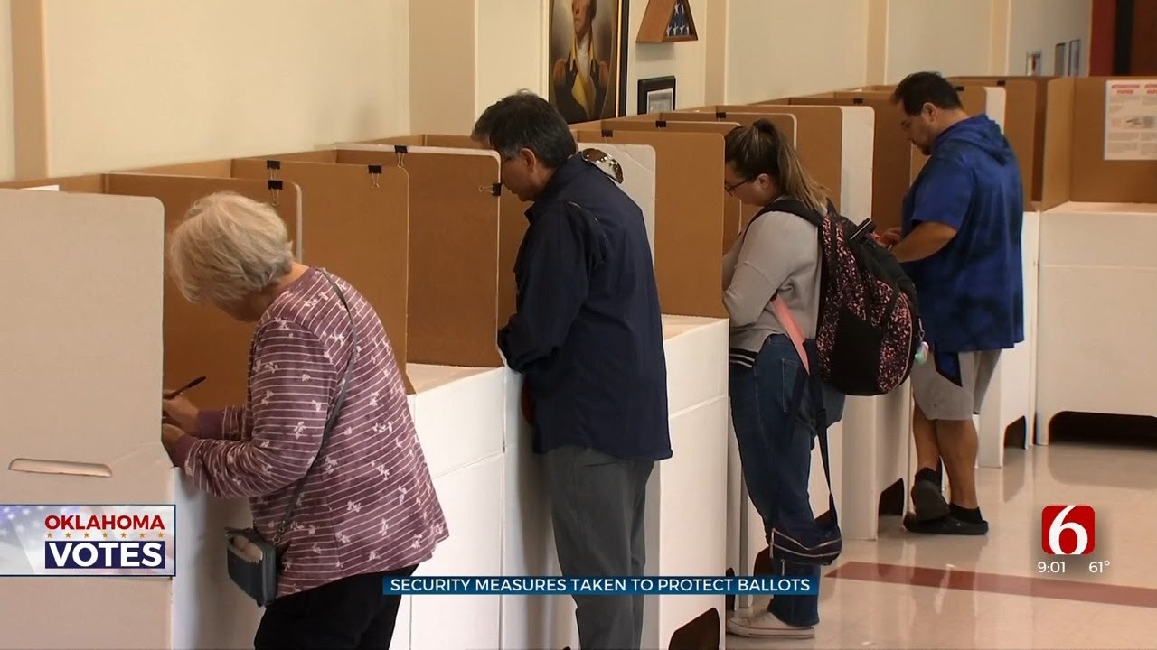 Election Officials Explain Security Measures Taken To Protect Ballots ...