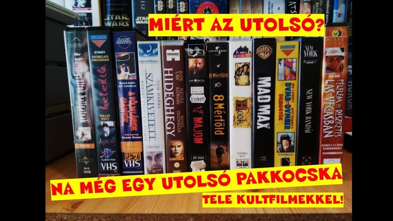 VHS Unboxing 20. - Az utolsó (?) unboxing! - YouTube