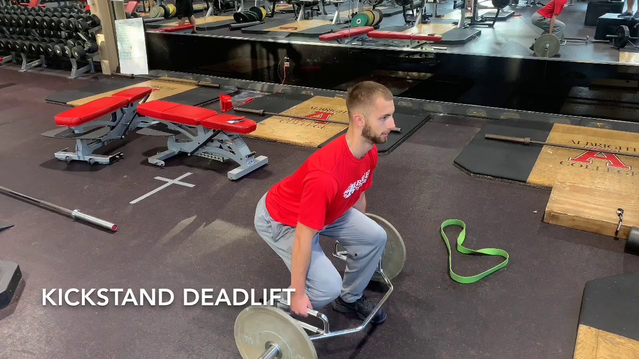 Kickstand Deadlift - YouTube