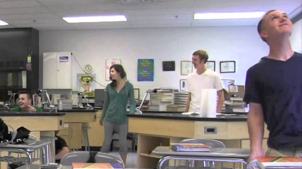 Flash Mob in Mrs. Thomas's Class - YouTube