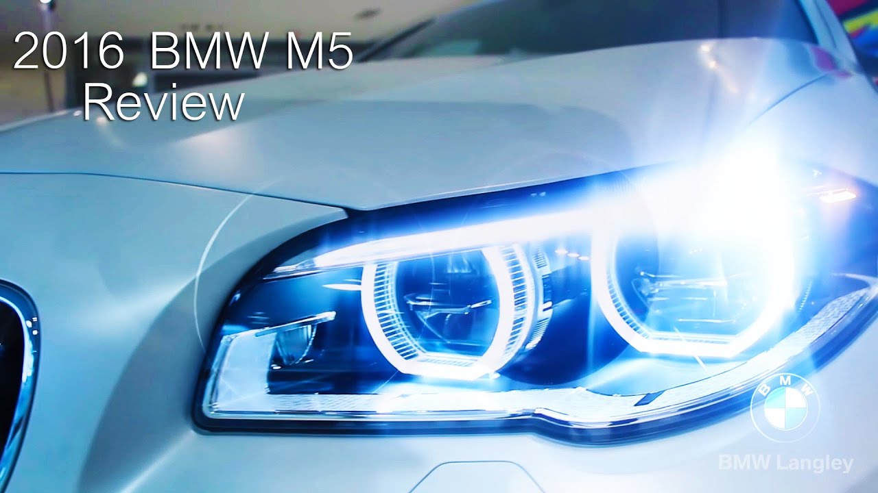 2016 BMW M5 Review: Interior & Exterior Walkaround - YouTube