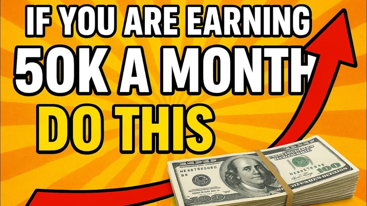 If you are earning 50k a month and you want to break out of poverty do ...