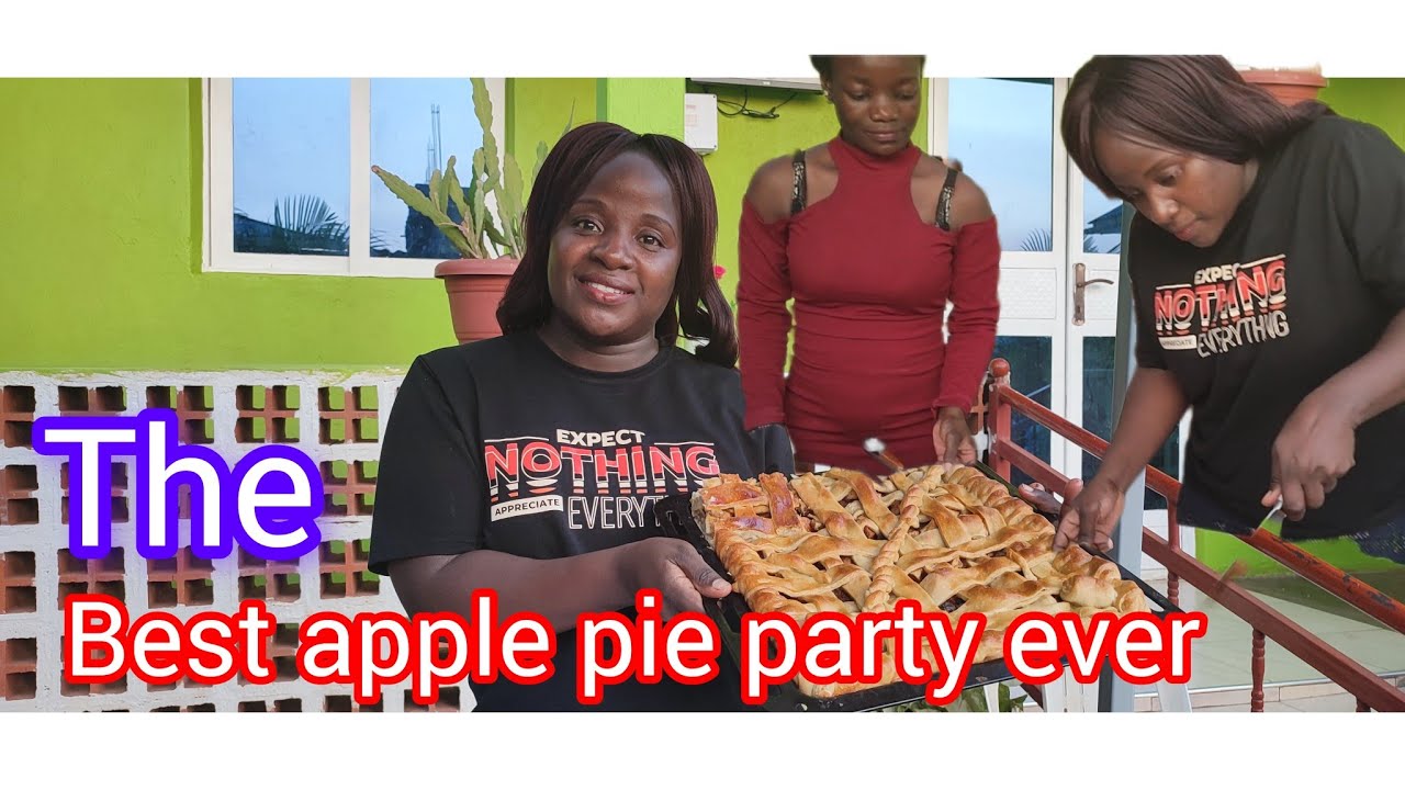 The Best Apple pie party ever - YouTube