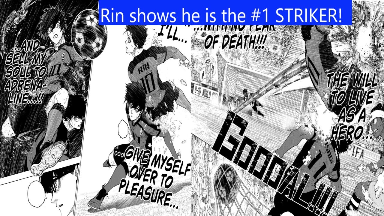 Blue Lock chapter 320 review, Rin destroys Nigeria! - YouTube