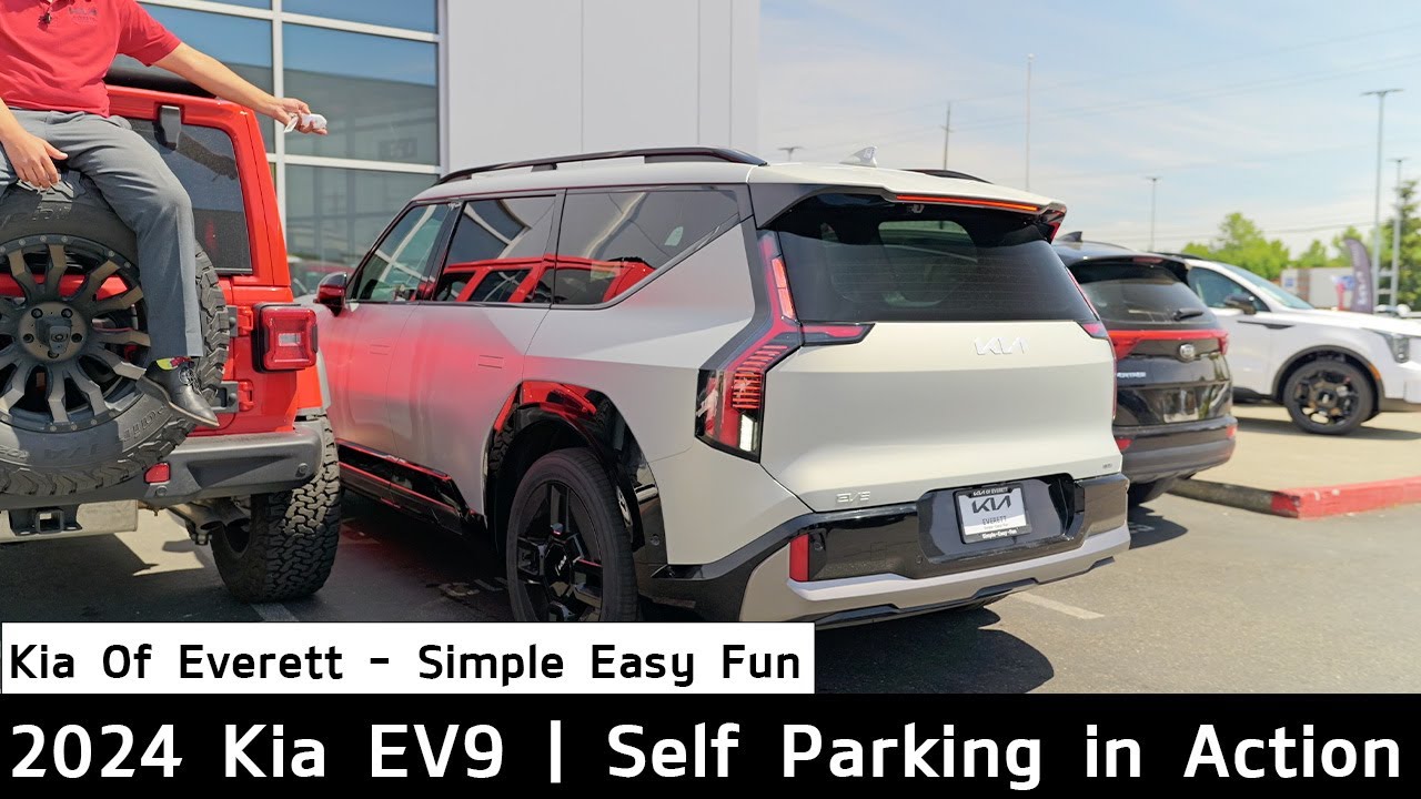 KIA EV9 Self Parking | Park Assist Features and Benefits - YouTube