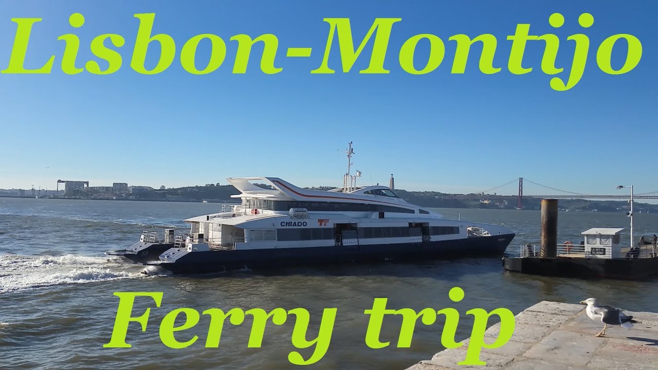 Lisbon to Montijo ferry trip on MS Chiado - Montijo Day Trip - YouTube
