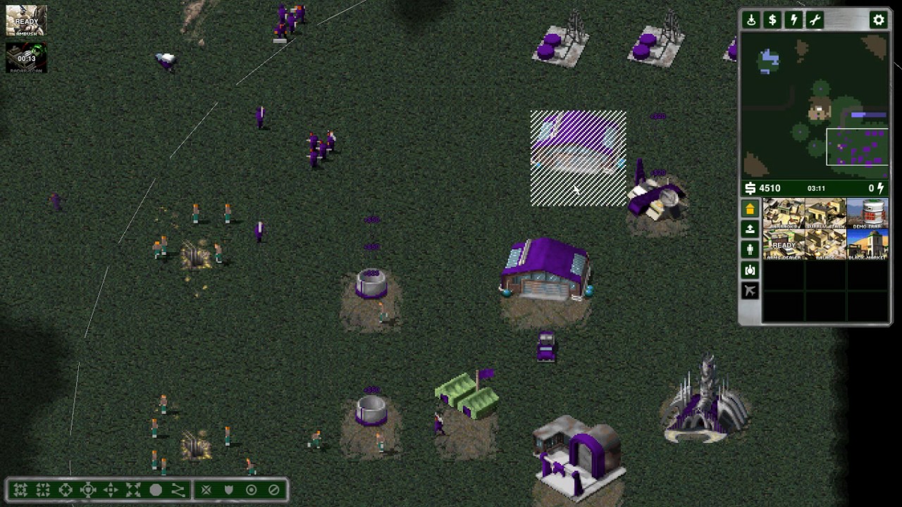 OpenRA - Generals Alpha - GLA vs USA - Gameplay - YouTube