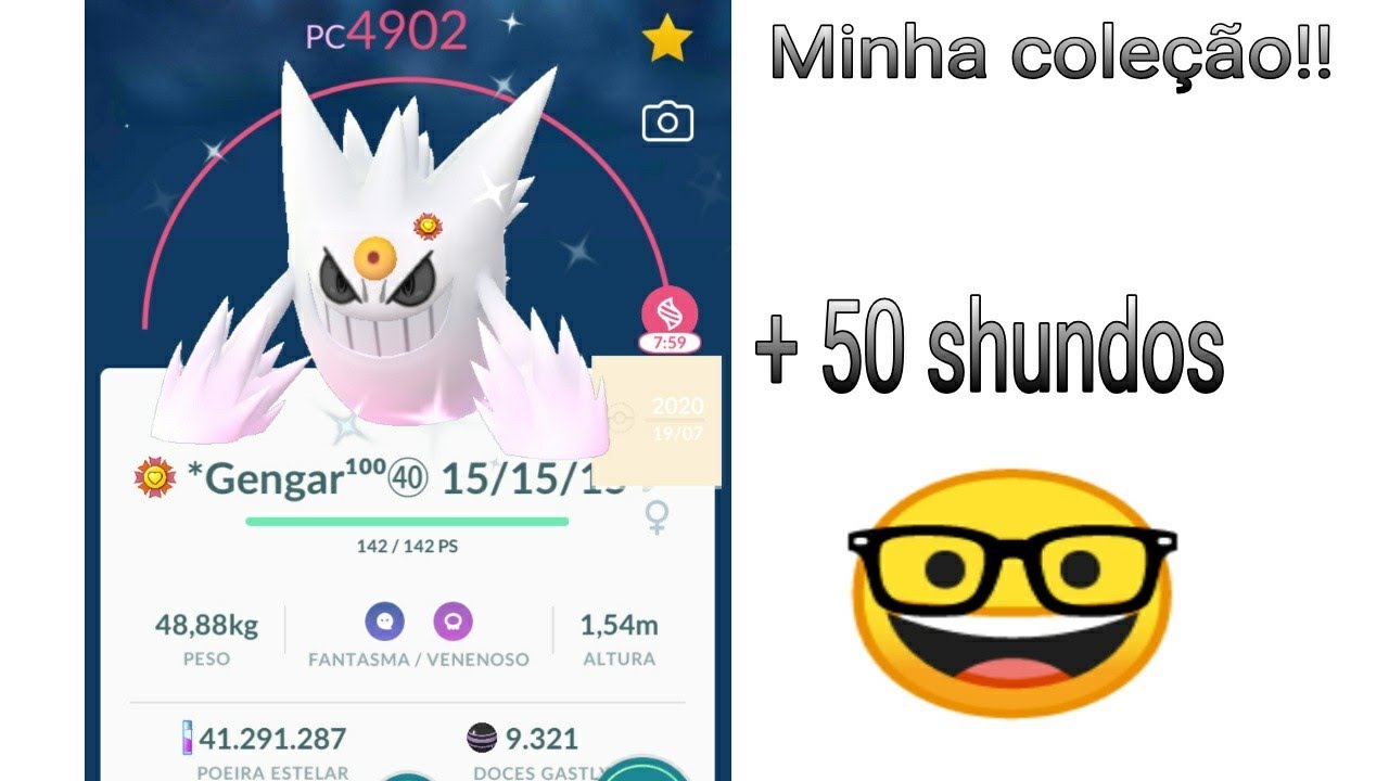 Coleção de shudo ( shiny 100% ) mais de 50🔥 - YouTube