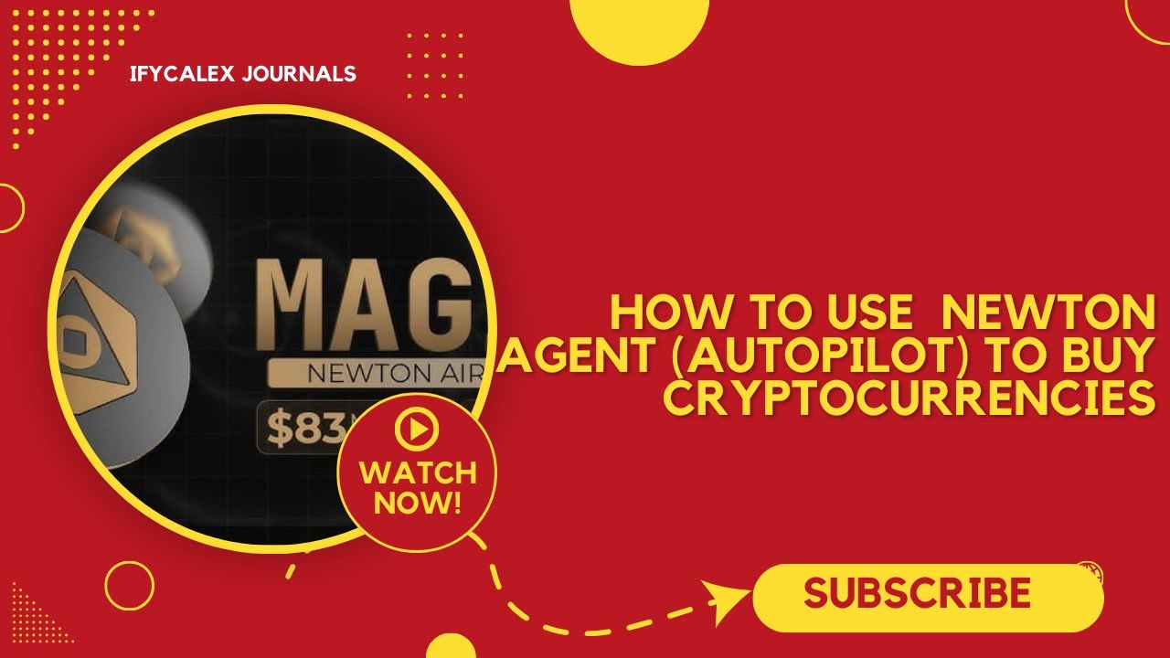 How To Use Magic Newton Agent (Autopilot) To Buy Cryptocurrencies. # ...