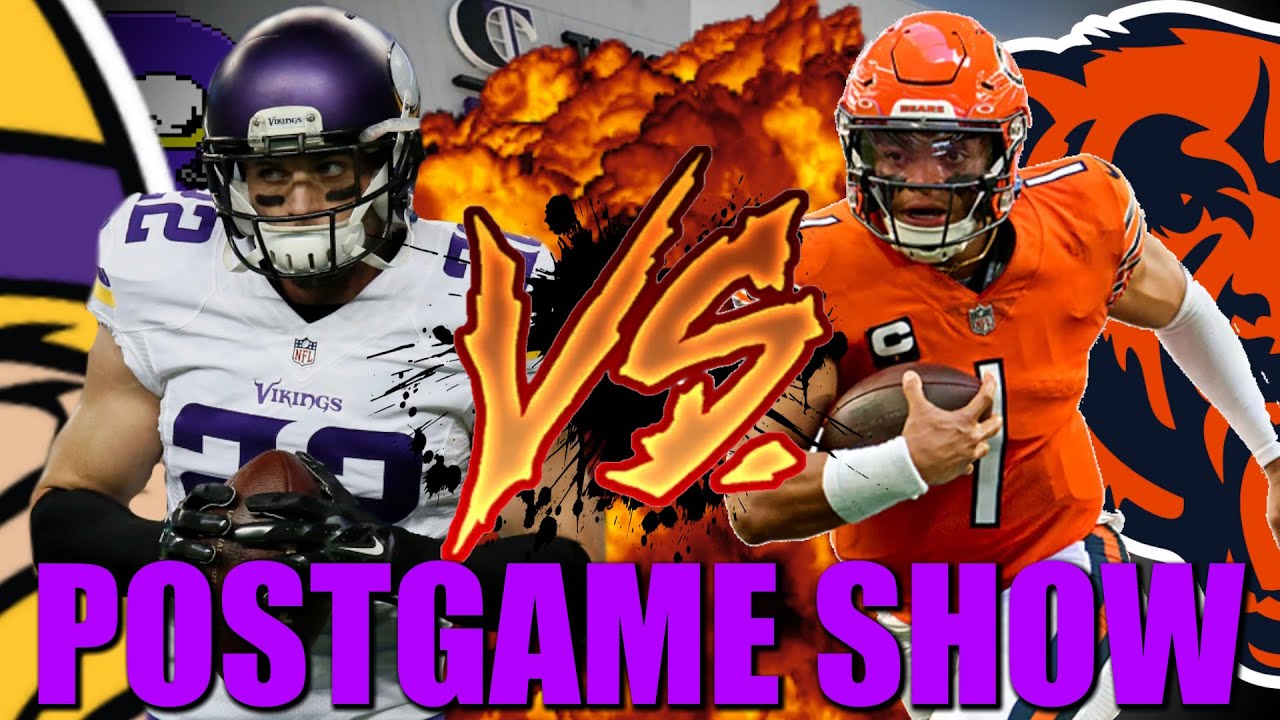 VIKINGS-BEARS POSTGAME SHOW: 10 TAKEAWAYS - YouTube