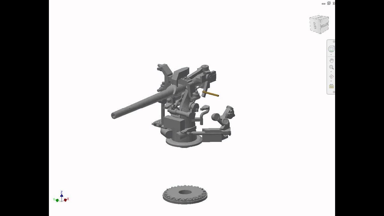 30 inch 50 Cal assembly - YouTube