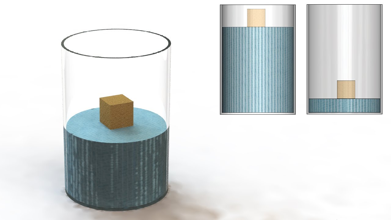 Mechanism 32: floating - SolidWorks Tutorial - - YouTube