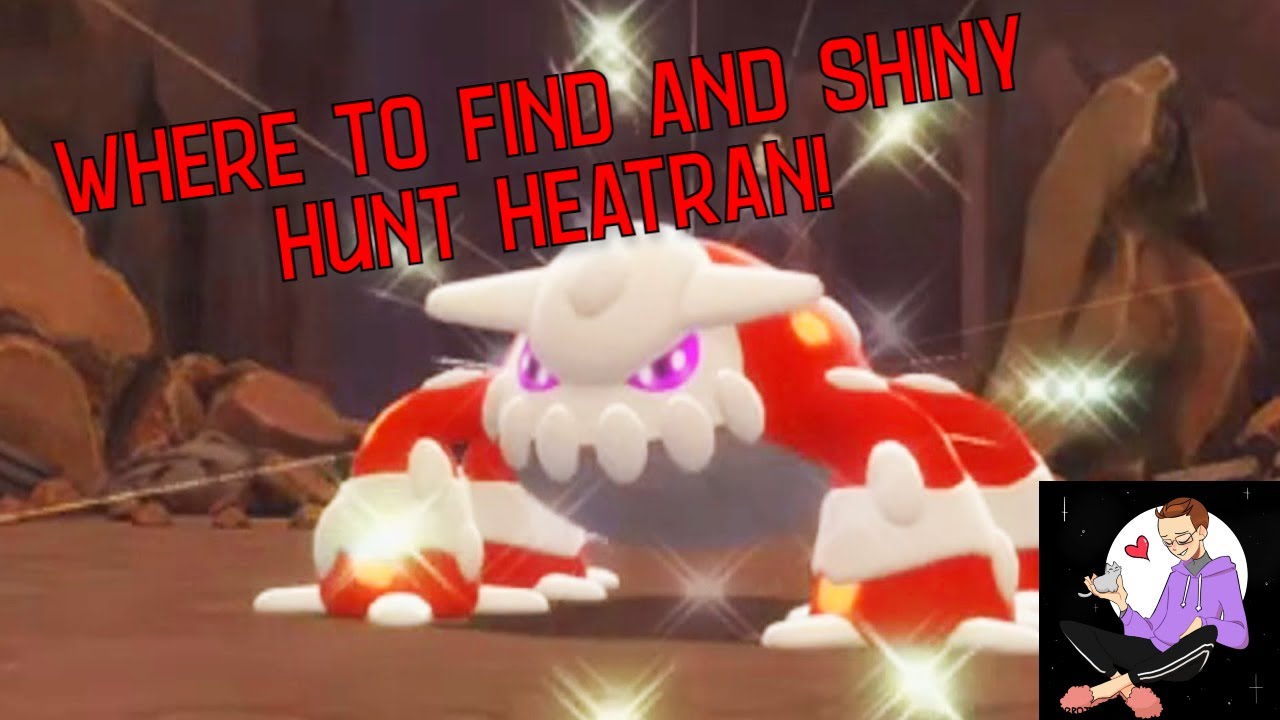 HOW TO SHINY HUNT HEATRAN! Where to find Heatran?- Pokemon BDSP - YouTube