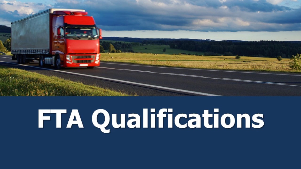 FTA Qualifications from Logistics Learning Alliance - YouTube