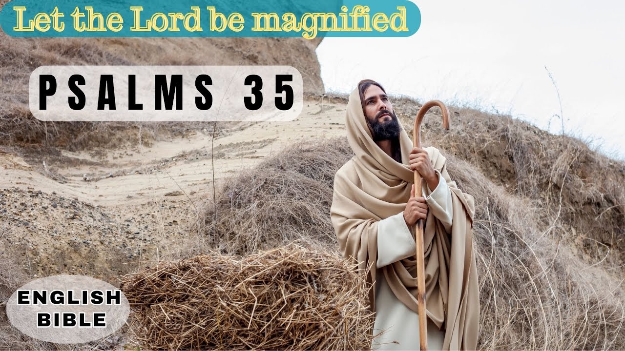 PSALMS 35 | Vindicate me, O Lord my God | ENGLISH AUDIO BIBLE | #psalms ...