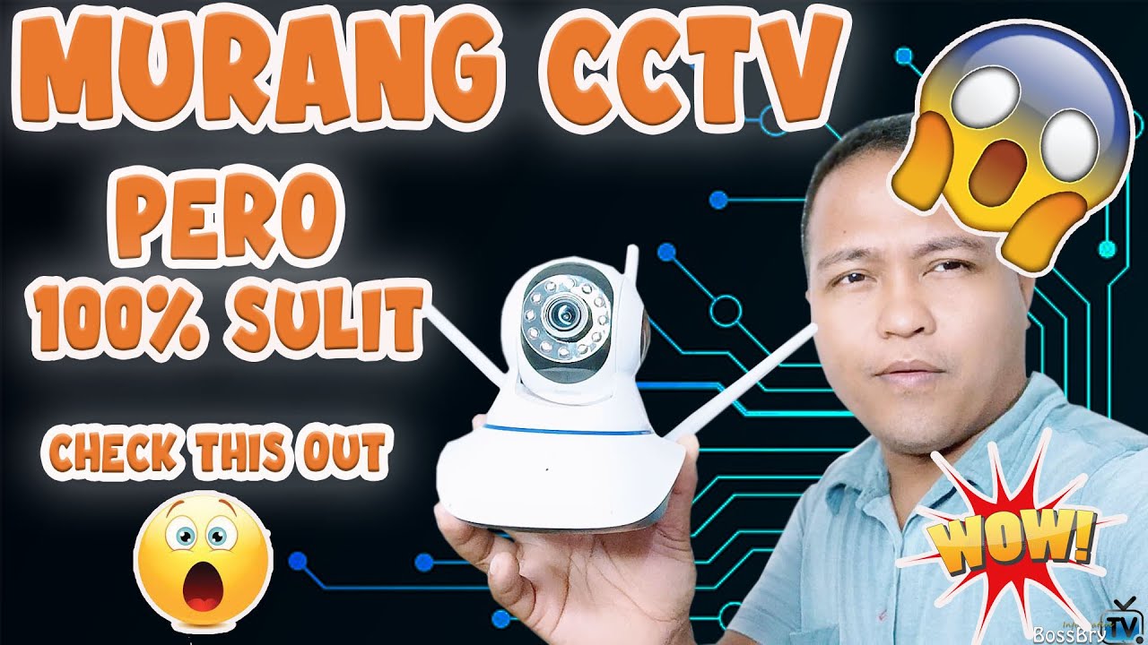 MURANG CCTV | PERO SOBRANG SULIT | V380 PRO | bossbrytv - YouTube