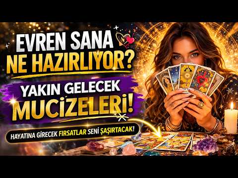Evren Sana Ne Hazırlıyor? Yakın Gelecek Mucizeleri 🍀detaylı tarot açılımı