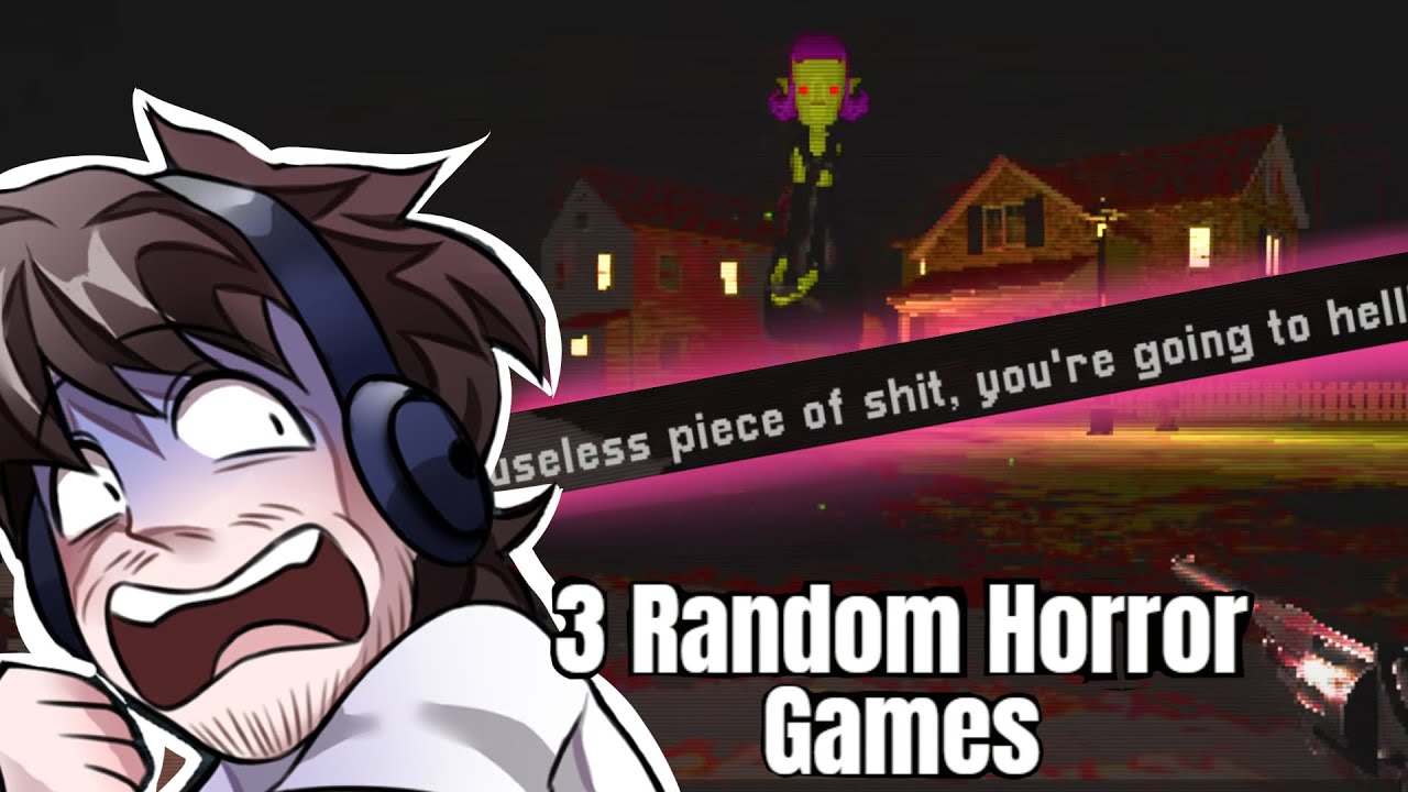 NO JOKE, THESE 3 HORROR GAMES ARE S%#& YOUR PANTS SCARY | Three Random ...