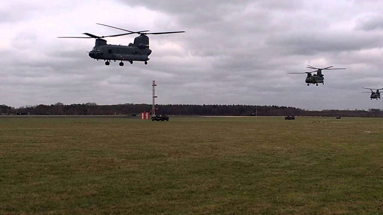 Legeroefening Vliegbasis Gilze Rijen - YouTube