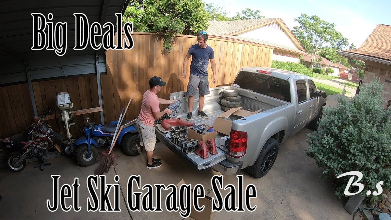 Jet ski Garage Sale Big Deals - YouTube