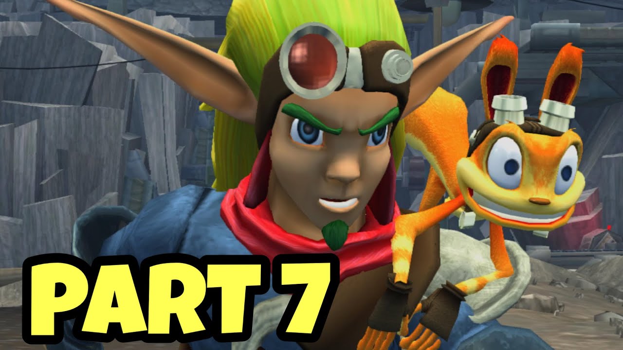 Jak 2 - PS5 4K Hero Mode Walkthrough Part 7 - HARDEST MISSION IN JAK 2 ...