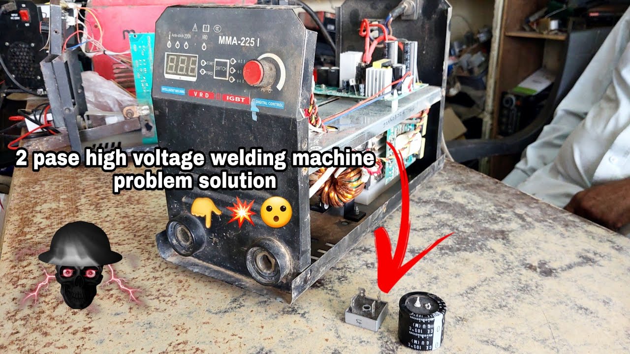 MMA-225 I igbt welding machine Repair | high volt welding machine ...