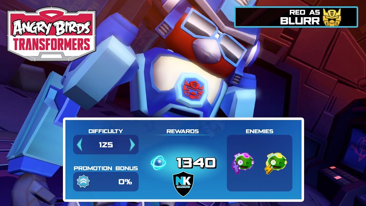 Angry Birds Transformers - Spark Run Series - Level 125 - Featuring ...