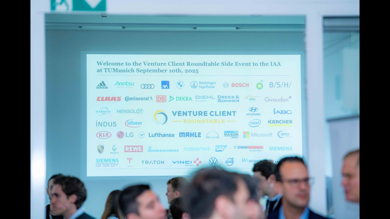 Venture Client Roundtable Side Event sponsored by Hyundai in Munich ...
