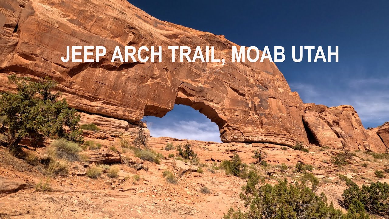 Best Hiking in Utah | Jeep Arch Trail | Moab! - YouTube