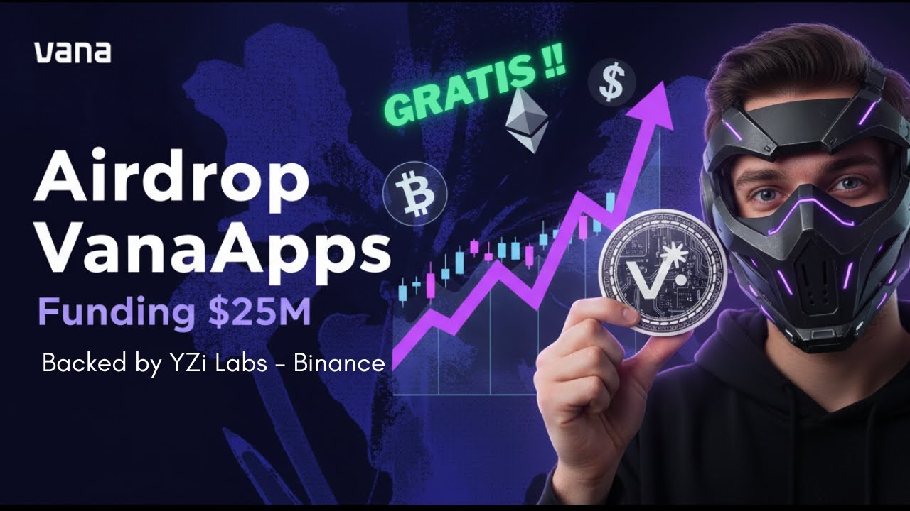 🚨 AIRDROP VANA! 💰 Funding $25 JUTA — Baru 25% Token Beredar 😳 | Garap ...