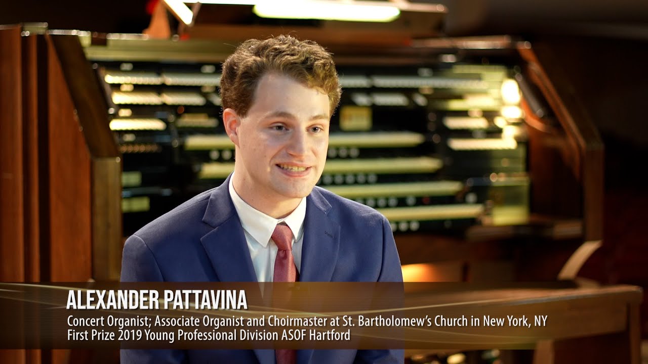 Albert Schweitzer Organ Festival Hartford - Alexander Pattavina at the ...