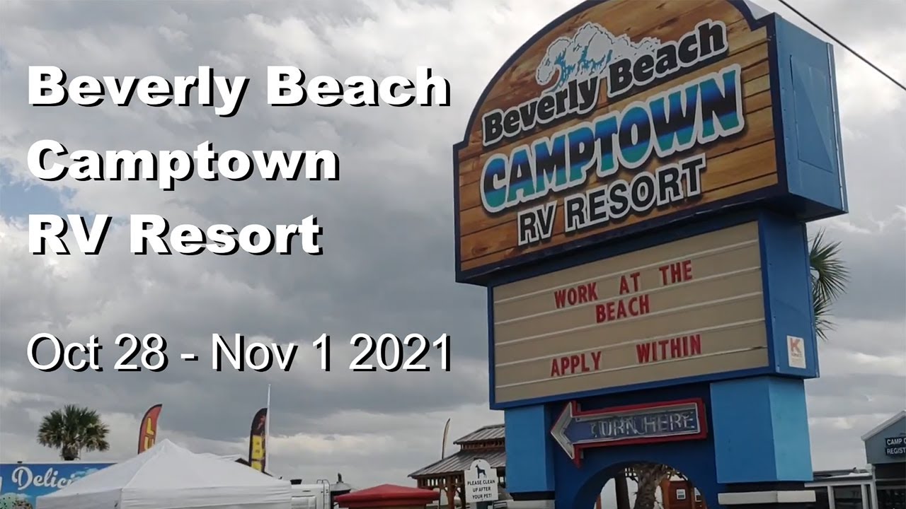 Beverly Beach Camptown RV Resort - YouTube