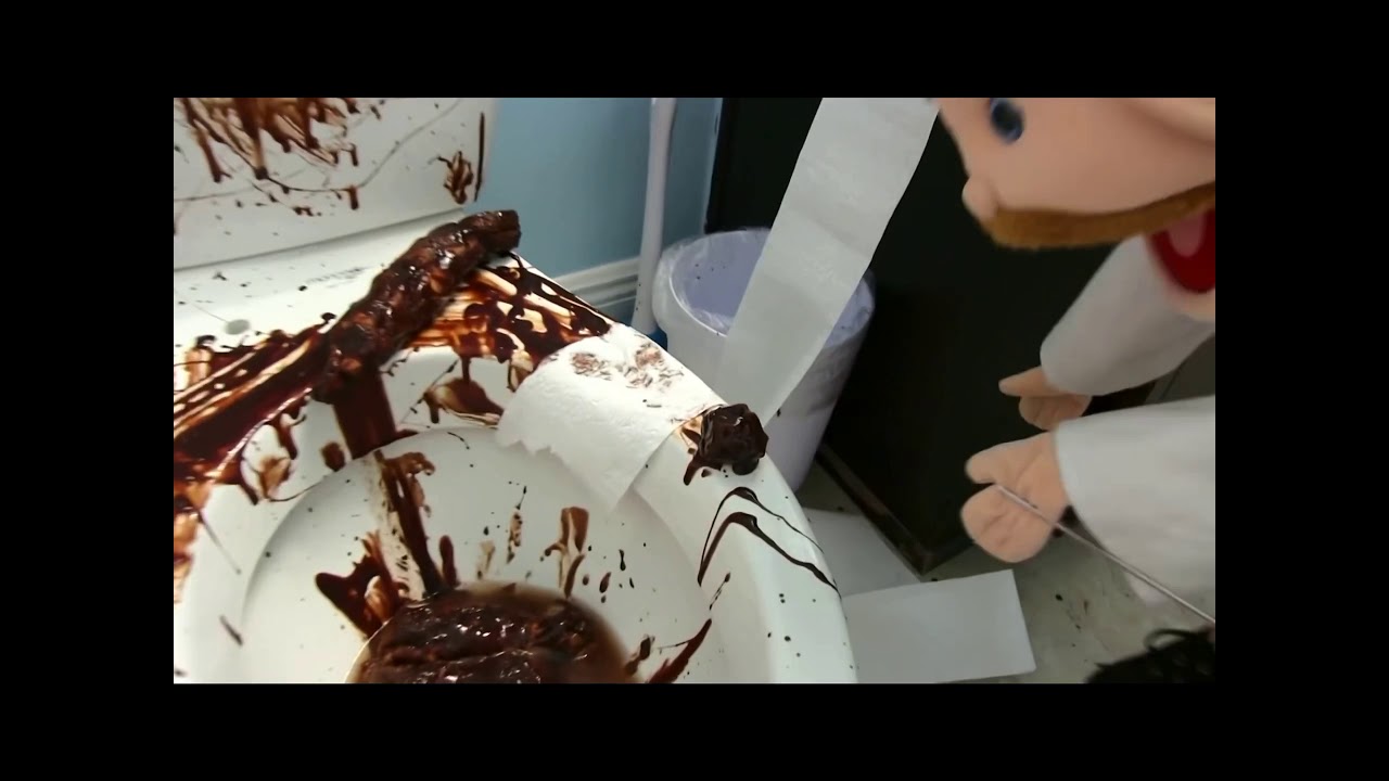 Good man wean he sees poop everywhere - YouTube