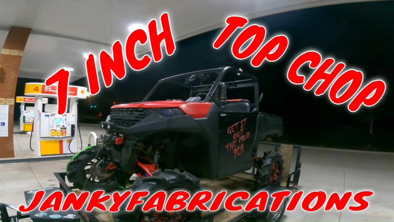 Seven-inch top chop 2021 Polaris Ranger @jankyfabrications - YouTube