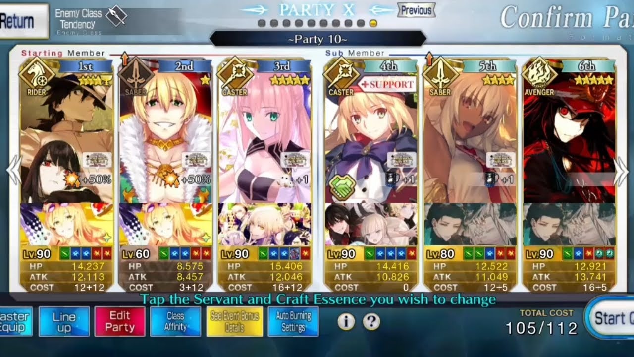 FGO NA : White Day 2023 : LV90+ Farming - YouTube