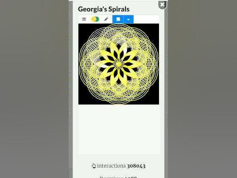 amazing design (Georgia's Spirals) using python turtle graphics. - YouTube