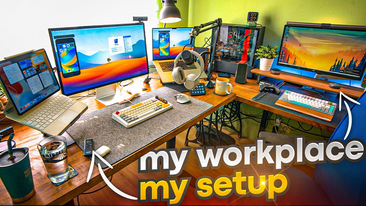 My M1 Pro MacBook + PC Setup for Streaming explained - YouTube