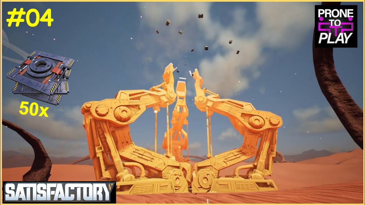 Setting foot in Phase 2! - Lets Play Satisfactory Update 7 - Ep. 04 ...