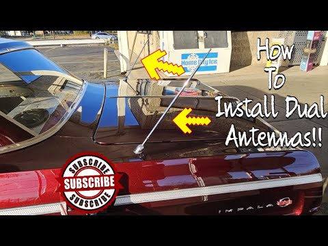 Upgrade Your '64 Impala: Step-by-Step Dual Antenna Installation Guide ...
