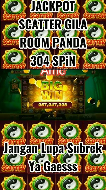 JACKPOT SCATTER GILA ROOM PANDA 304 SPIN ! Higs Domino Island ! Shorts - YouTube