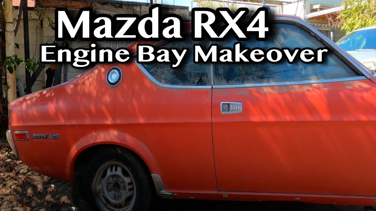 Mazda RX4 engine bay makeover - YouTube